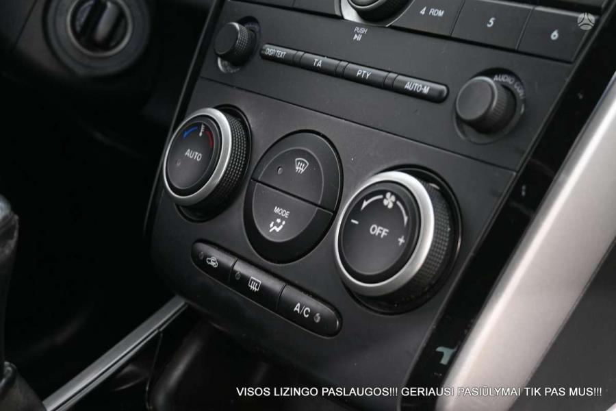 White Mazda CX-7 2012 in Kretinga, with an engine capacity of 2.18 L and mileage of 284 thousand km for 5499 €, photo 26 on AUTOMOTO.COM.LV