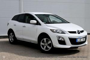 White Mazda CX-7 2012 in Kretinga, with an engine capacity of 2.18 L and mileage of 284 thousand km for 5199 €, photo  on AUTOMOTO.COM.LV