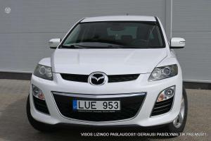 White Mazda CX-7 2012 in Kretinga, with an engine capacity of 2.18 L and mileage of 284 thousand km for 5199 €, photo 3 on AUTOMOTO.COM.LV