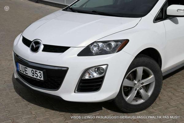 Mazda CX-7 2012 Kretinga vietnē Balts Mazda CX-7 2012 Kretinga, ar dzinēja tilpumu 2.18 L un nobraukumu 284 tūkst. km par 5199 €, foto 4 vietnē AUTOMOTO.COM.LV