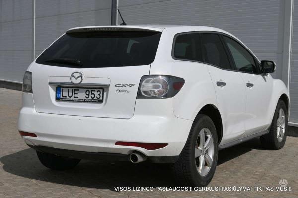 Mazda CX-7 2012 Kretinga vietnē Balts Mazda CX-7 2012 Kretinga, ar dzinēja tilpumu 2.18 L un nobraukumu 284 tūkst. km par 5199 €, foto 7 vietnē AUTOMOTO.COM.LV