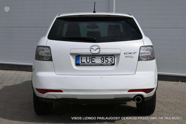 Mazda CX-7 2012 Kretinga vietnē Balts Mazda CX-7 2012 Kretinga, ar dzinēja tilpumu 2.18 L un nobraukumu 284 tūkst. km par 5199 €, foto 8 vietnē AUTOMOTO.COM.LV