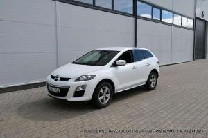 White Mazda CX-7 2012 in Kretinga, with an engine capacity of 2.18 L and mileage of 284 thousand km for 5199 €, photo 13 on AUTOMOTO.COM.LV