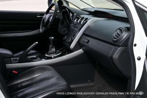 White Mazda CX-7 2012 in Kretinga, with an engine capacity of 2.18 L and mileage of 284 thousand km for 5199 €, photo 25 on AUTOMOTO.COM.LV