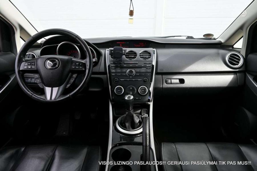 White Mazda CX-7 2012 in Kretinga, with an engine capacity of 2.18 L and mileage of 284 thousand km for 5199 €, photo 29 on AUTOMOTO.COM.LV