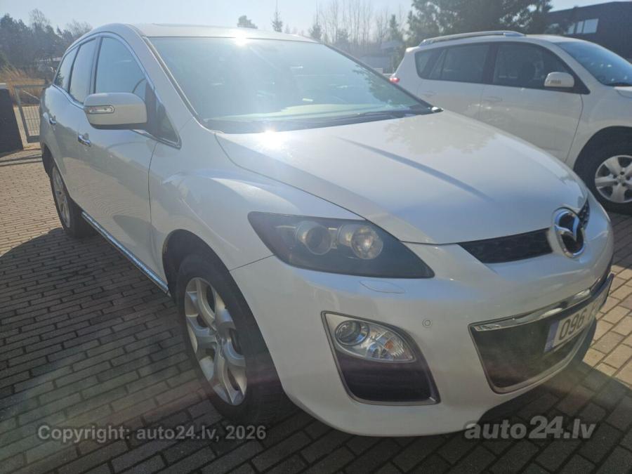 White Mazda CX-7 2012 in Tartu, with an engine capacity of 2.20 L and mileage of 223 thousand km for 4950 €, photo 2 on AUTOMOTO.COM.LV