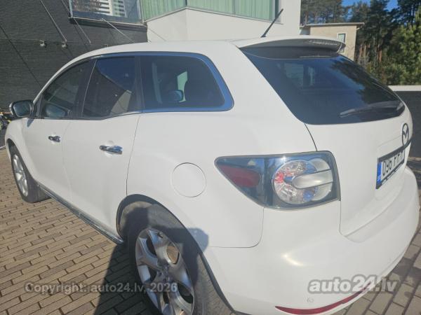 White Mazda CX-7 2012 in Tartu, with an engine capacity of 2.20 L and mileage of 223 thousand km for 4950 €, photo 5 on AUTOMOTO.COM.LV
