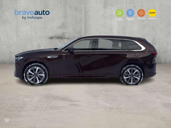 Mazda CX-80 2024 in Klaipeda, with an engine capacity of 2.50 L and mileage of 9 thousand km for 47000 €, photo 2 on AUTOMOTO.COM.LV