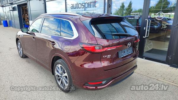 Sarkans Mazda CX-80 2025 Tartu, ar dzinēja tilpumu 3.30 L un nobraukumu 23 tūkst. km par 49990 €, foto 3 vietnē AUTOMOTO.COM.LV