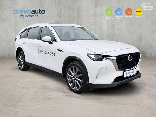 Белый Мазда CX-80 2026 в Каунас, объемом двигателя 2.50 л и пробегом 3 тыс. км за 47271 €, фото 7 на AUTOMOTO.COM.LV
