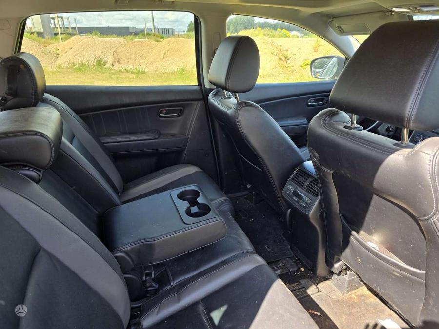 Black Mazda CX-9 2011 in Vilnius, with an engine capacity of 3.70 L and mileage of 97 thousand km for 1950 €, photo 12 on AUTOMOTO.COM.LV