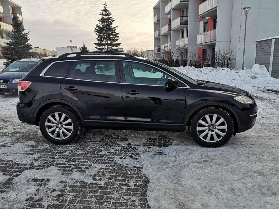 Melns Mazda CX-9 2008 Klaipėda, ar dzinēja tilpumu 3.50 L un nobraukumu 94 tūkst. km par 2999 €, foto 3 vietnē AUTOMOTO.COM.LV