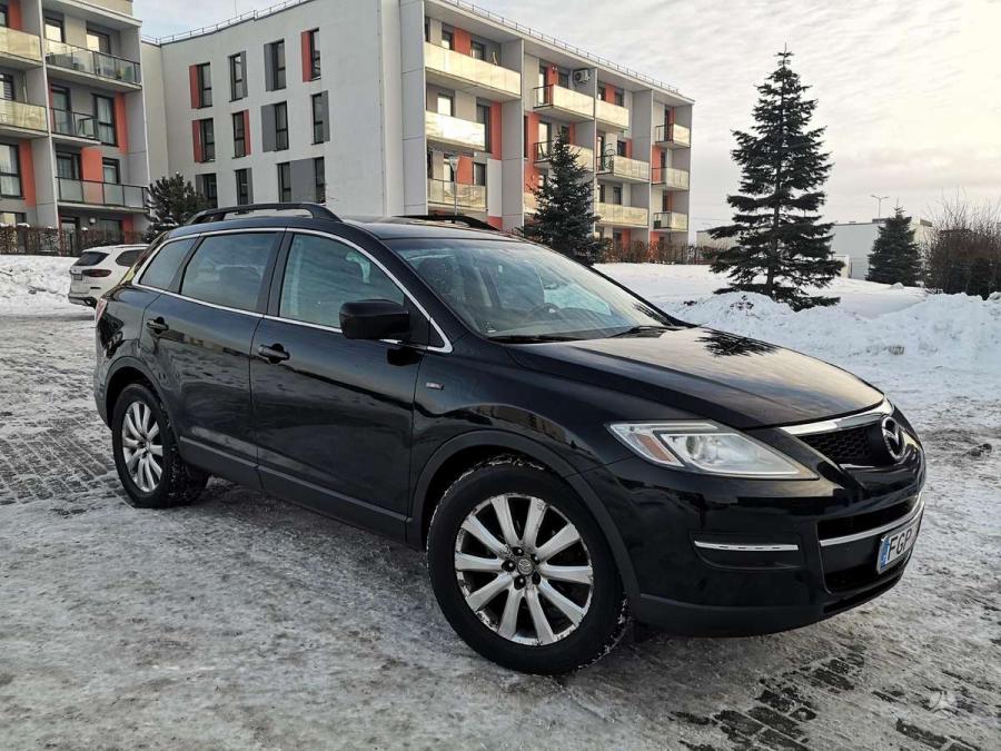 Melns Mazda CX-9 2008 Klaipėda, ar dzinēja tilpumu 3.50 L un nobraukumu 94 tūkst. km par 2999 €, foto 5 vietnē AUTOMOTO.COM.LV