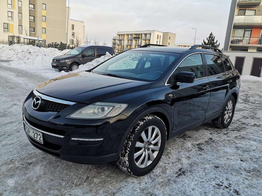 Melns Mazda CX-9 2008 Klaipėda, ar dzinēja tilpumu 3.50 L un nobraukumu 94 tūkst. km par 2999 €, foto 6 vietnē AUTOMOTO.COM.LV