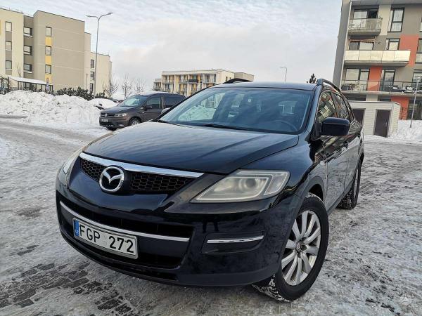 Black Mazda CX-9 2008 in Klaipeda, with an engine capacity of 3.50 L and mileage of 94 thousand km for 2999 €, photo 9 on AUTOMOTO.COM.LV