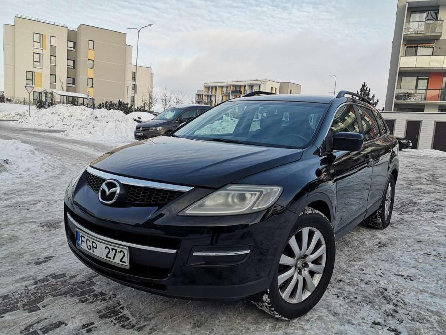 Melns Mazda CX-9 2008 Klaipėda, ar dzinēja tilpumu 3.50 L un nobraukumu 94 tūkst. km par 2999 €, foto 10 vietnē AUTOMOTO.COM.LV