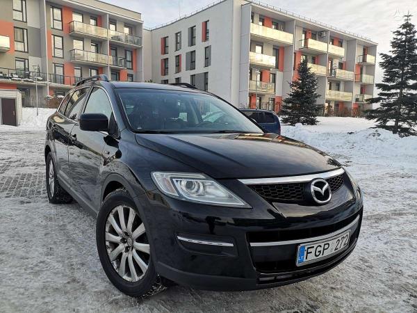 Melns Mazda CX-9 2008 Klaipėda, ar dzinēja tilpumu 3.50 L un nobraukumu 90 tūkst. km par 2500 €, foto 1 vietnē AUTOMOTO.COM.LV
