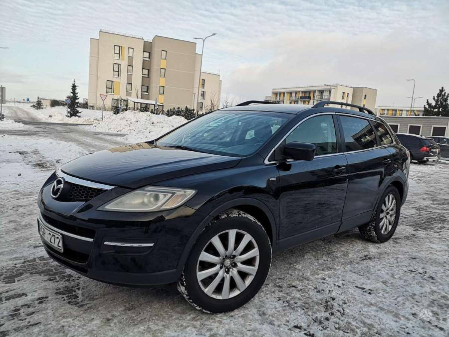 Black Mazda CX-9 2008 in Klaipeda, with an engine capacity of 3.50 L and mileage of 90 thousand km for 1999 €, photo 3 on AUTOMOTO.COM.LV