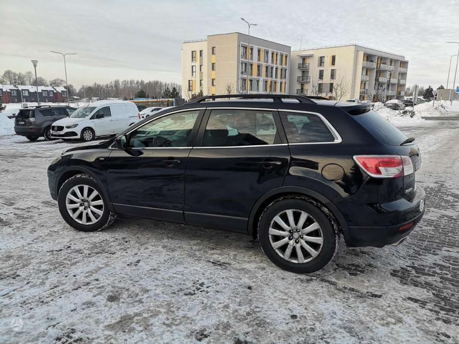 Black Mazda CX-9 2008 in Klaipeda, with an engine capacity of 3.50 L and mileage of 90 thousand km for 1999 €, photo 6 on AUTOMOTO.COM.LV
