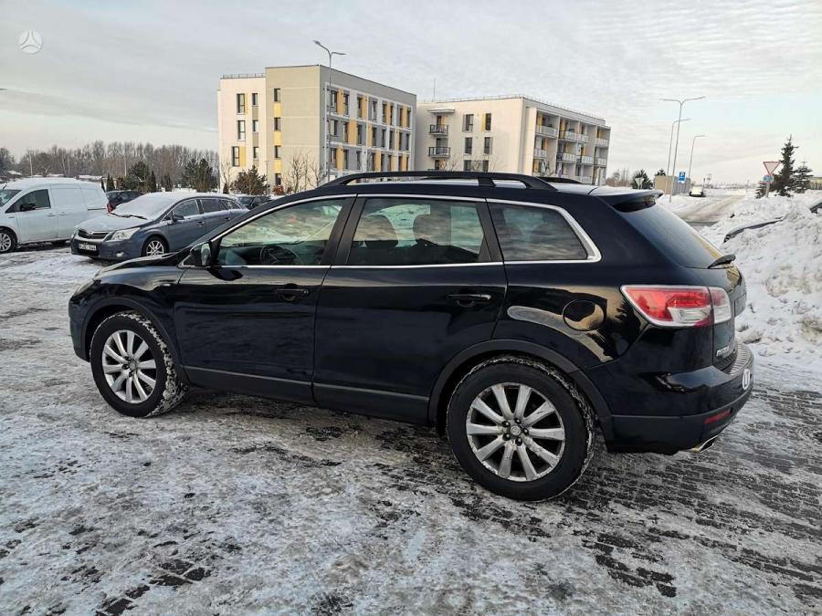 Black Mazda CX-9 2008 in Klaipeda, with an engine capacity of 3.50 L and mileage of 90 thousand km for 1999 €, photo 14 on AUTOMOTO.COM.LV