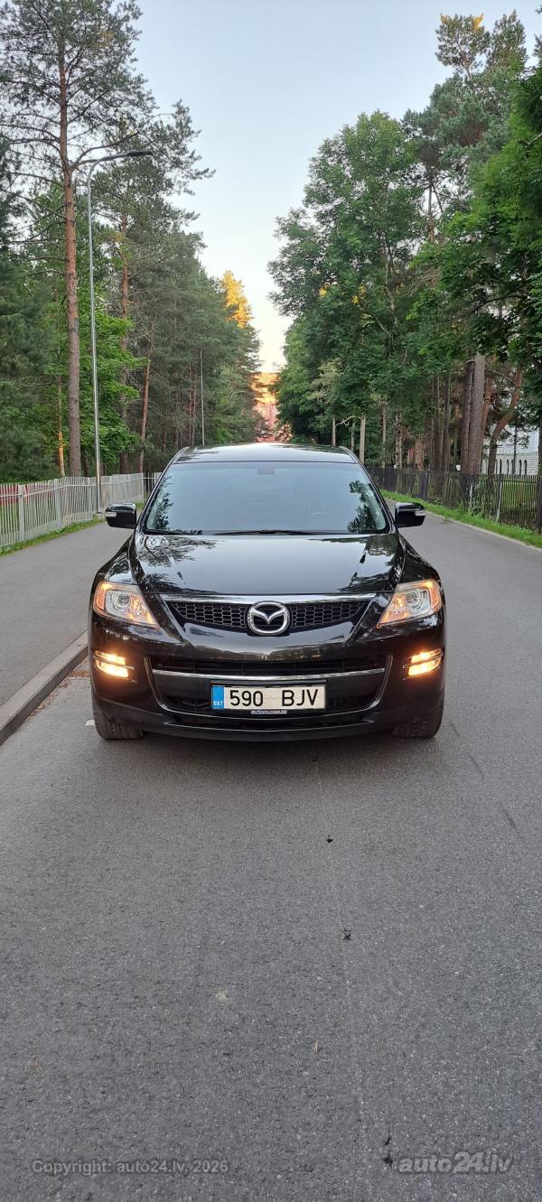 Black Mazda CX-9 2009 in Tallinn, with an engine capacity of 3.70 L and mileage of 172 thousand km for 9000 €, photo 5 on AUTOMOTO.COM.LV