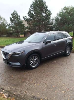 Grey Mazda CX-9 2019 in Radviliskis, with an engine capacity of 2.49 L and mileage of 52 thousand km for 16500 €, photo  on AUTOMOTO.COM.LV