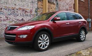 Red Mazda CX-9 2008 in Akmene, with an engine capacity of 3.70 L and mileage of 200 thousand km for 3000 €, photo  on AUTOMOTO.COM.LV