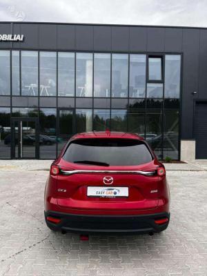 Red Mazda CX-9 2017 in Vilnius, with an engine capacity of 2.49 L and mileage of 108 thousand km for 14800 €, photo 4 on AUTOMOTO.COM.LV