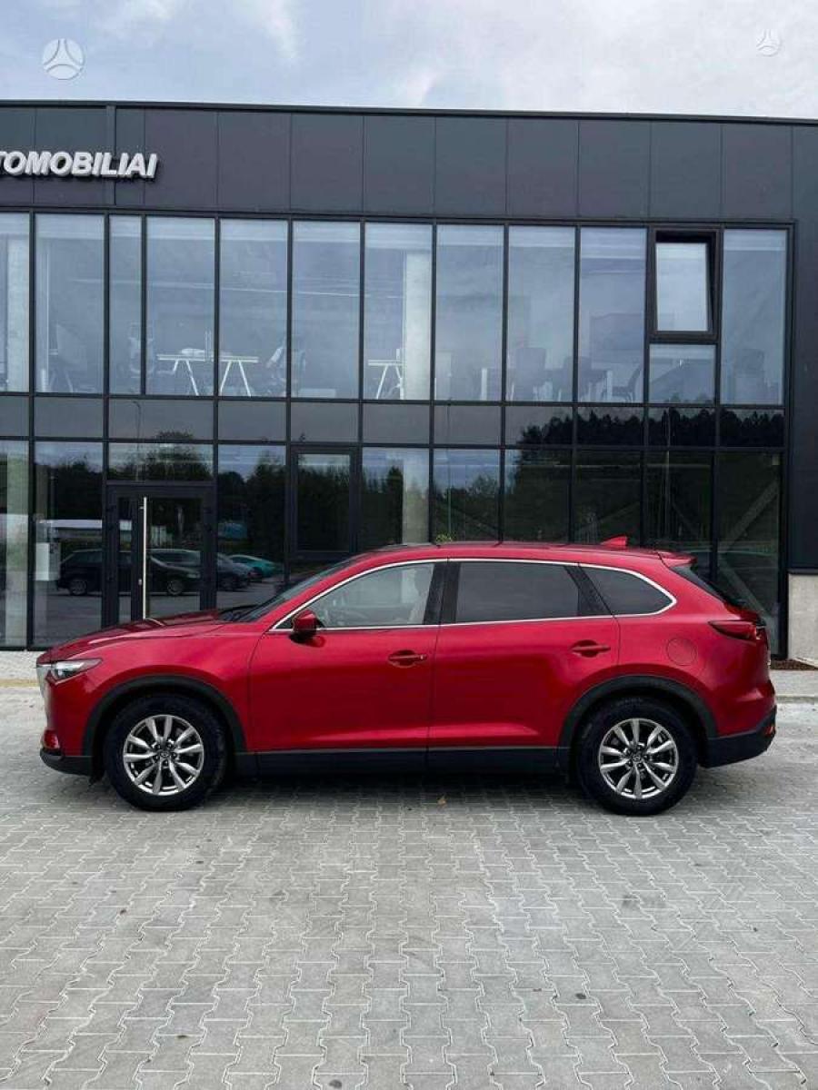 Sarkans Mazda CX-9 2017 Viļņa, ar dzinēja tilpumu 2.49 L un nobraukumu 108 tūkst. km par 14950 €, foto 3 vietnē AUTOMOTO.COM.LV