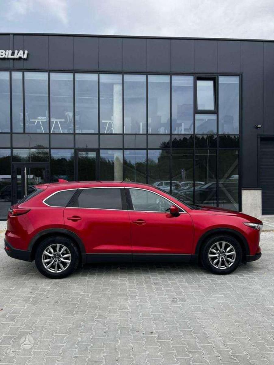 Sarkans Mazda CX-9 2017 Viļņa, ar dzinēja tilpumu 2.49 L un nobraukumu 108 tūkst. km par 14950 €, foto 5 vietnē AUTOMOTO.COM.LV