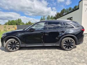 Black Mazda CX-90 2024 in Vilnius, with an engine capacity of 2.49 L and mileage of 20 thousand km for 46000 €, photo 7 on AUTOMOTO.COM.LV