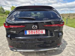 Black Mazda CX-90 2024 in Vilnius, with an engine capacity of 2.49 L and mileage of 20 thousand km for 46000 €, photo 8 on AUTOMOTO.COM.LV