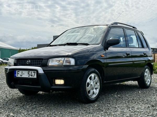 Черный Мазда Демио 1999 в Рига, объемом двигателя 1.40 л и пробегом 170 тыс. км за 1650 €, фото 2 на AUTOMOTO.COM.LV