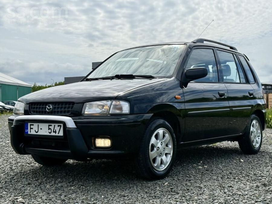 Melns Mazda Demio 1999 Rīga, ar dzinēja tilpumu 1.40 L un nobraukumu 170 tūkst. km par 1650 €, foto 3 vietnē AUTOMOTO.COM.LV