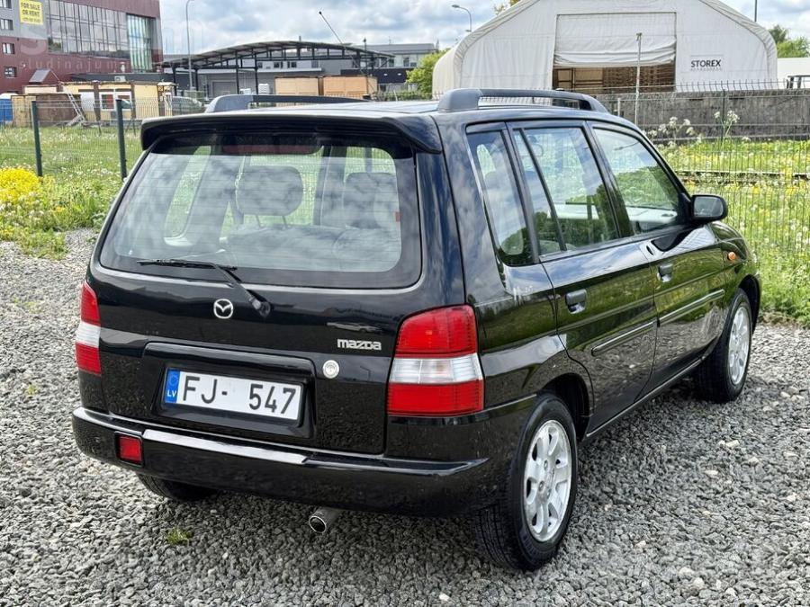 Melns Mazda Demio 1999 Rīga, ar dzinēja tilpumu 1.40 L un nobraukumu 170 tūkst. km par 1650 €, foto 10 vietnē AUTOMOTO.COM.LV