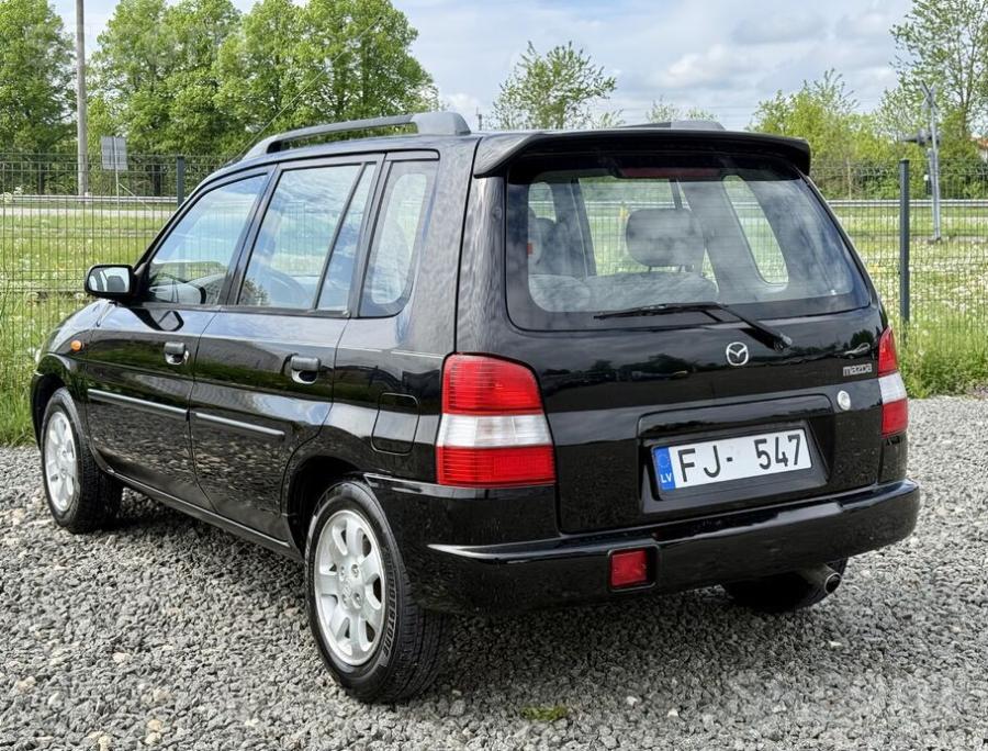 Melns Mazda Demio 1999 Rīga, ar dzinēja tilpumu 1.40 L un nobraukumu 170 tūkst. km par 1650 €, foto 11 vietnē AUTOMOTO.COM.LV
