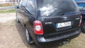 Black Mazda MPV 2004 in Riga, with an engine capacity of 2.00 L and mileage of 294 thousand km for 550 €, photo 3 on AUTOMOTO.COM.LV