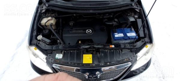 Black Mazda MPV 2004 in Riga, with an engine capacity of 2.00 L and mileage of 294 thousand km for 550 €, photo 5 on AUTOMOTO.COM.LV