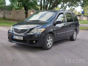 Melns Mazda MPV 2004 Rīga, ar dzinēja tilpumu 2.00 L un nobraukumu 296 tūkst. km par 1200 €, foto  vietnē AUTOMOTO.COM.LV