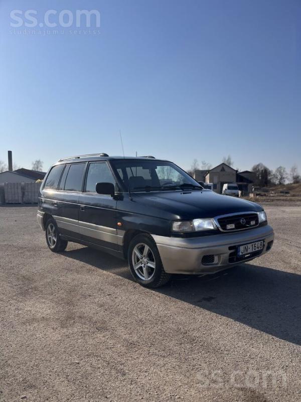 Blue Mazda MPV 1999 in Tukums, with an engine capacity of 2.50 L and mileage of 325 thousand km for 1900 €, photo 5 on AUTOMOTO.COM.LV
