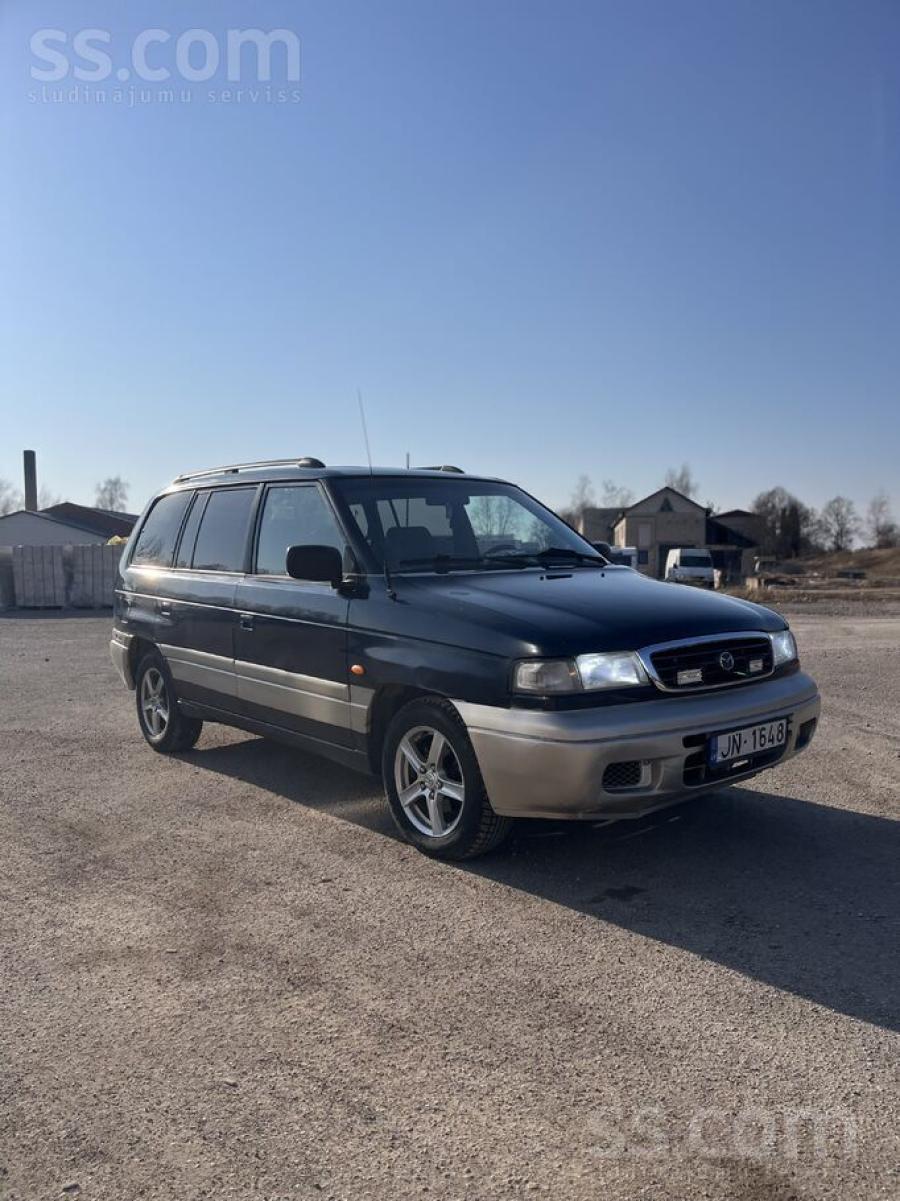 Blue Mazda MPV 1999 in Tukums, with an engine capacity of 2.50 L and mileage of 325 thousand km for 1900 €, photo 6 on AUTOMOTO.COM.LV