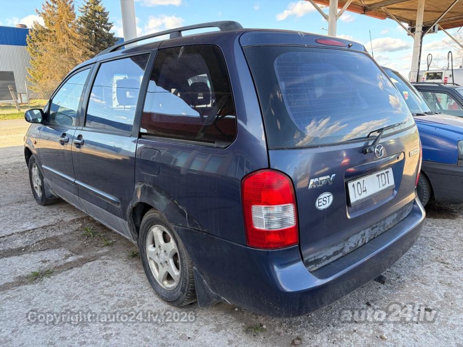 Синий Мазда МПВ 2002 в Тарту, объемом двигателя 2.00 л и пробегом 215 тыс. км за 500 €, фото 3 на AUTOMOTO.COM.LV