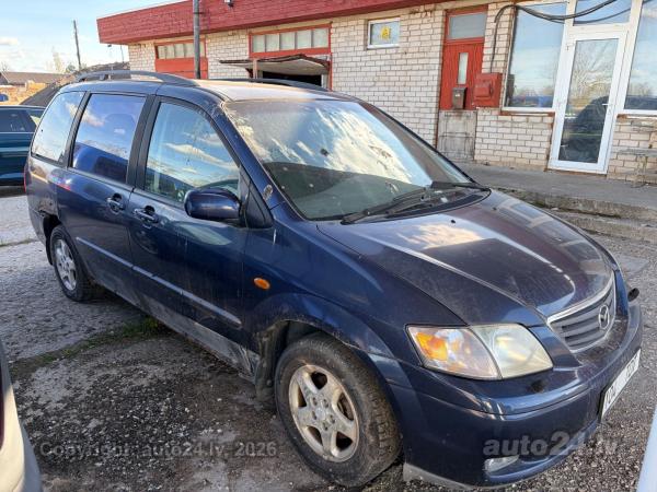 Синий Мазда МПВ 2002 в Тарту, объемом двигателя 2.00 л и пробегом 215 тыс. км за 500 €, фото 4 на AUTOMOTO.COM.LV