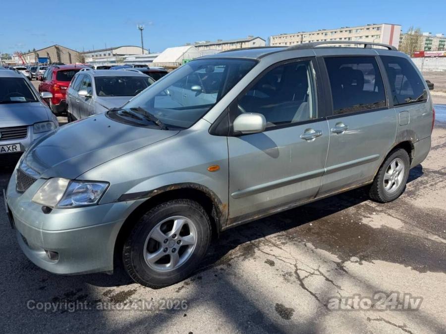 Grey Mazda MPV 2003 in Tallinn, with an engine capacity of 2.30 L and mileage of 168 thousand km for 599 €, photo 3 on AUTOMOTO.COM.LV