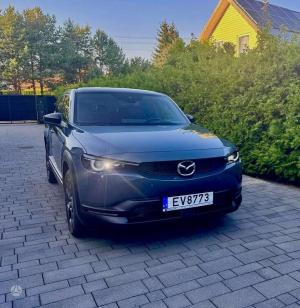 Grey Mazda MX-30 2021 in Kaunas, with an engine capacity of 0.00 L and mileage of 50 thousand km for 13800 €, photo  on AUTOMOTO.COM.LV