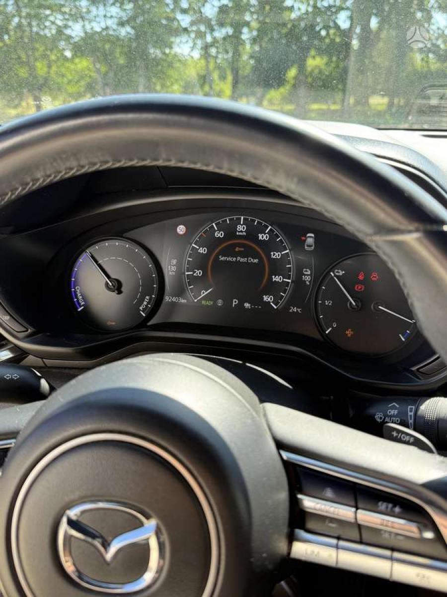 Pelēks Mazda MX-30 2021 Klaipėda, ar dzinēja tilpumu 0.00 L un nobraukumu 91 tūkst. km par 9900 €, foto 5 vietnē AUTOMOTO.COM.LV