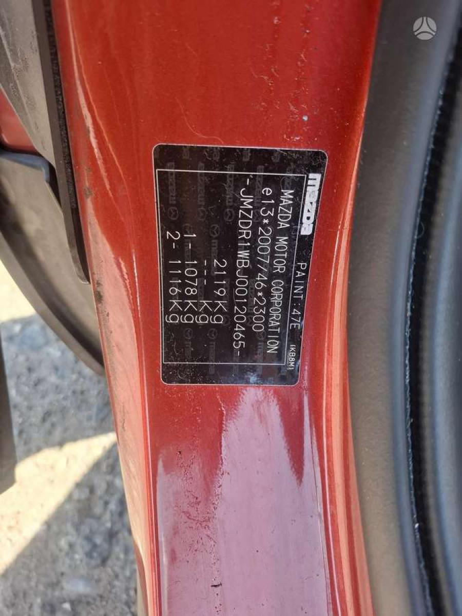 Red Mazda MX-30 2021 in Marijampole, with an engine capacity of 0.00 L and mileage of 56 thousand km for 12400 €, photo 29 on AUTOMOTO.COM.LV
