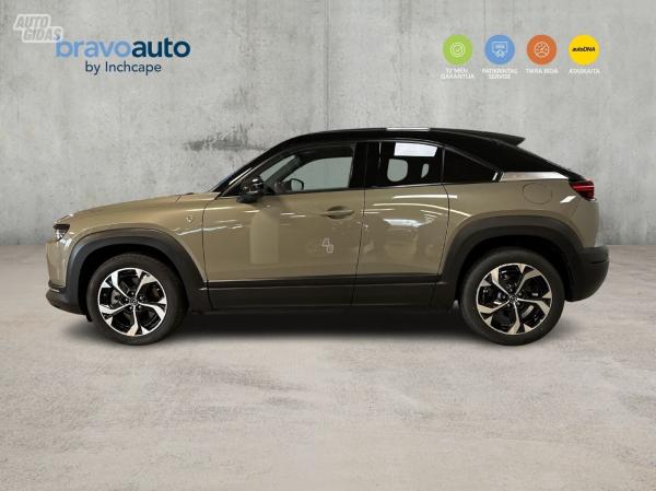 Dzeltens Mazda MX-30 2024 Viļņa, ar dzinēja tilpumu 1.70 L un nobraukumu 26 tūkst. km par 23200 €, foto 2 vietnē AUTOMOTO.COM.LV