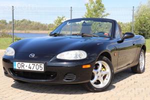 Melns Mazda MX-5 2002 Rīga, ar dzinēja tilpumu 1.60 L un nobraukumu 164 tūkst. km par 4250 €, foto 6 vietnē AUTOMOTO.COM.LV