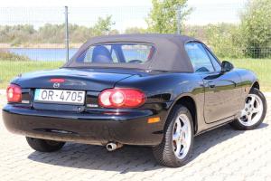 Melns Mazda MX-5 2002 Rīga, ar dzinēja tilpumu 1.60 L un nobraukumu 164 tūkst. km par 4250 €, foto 8 vietnē AUTOMOTO.COM.LV